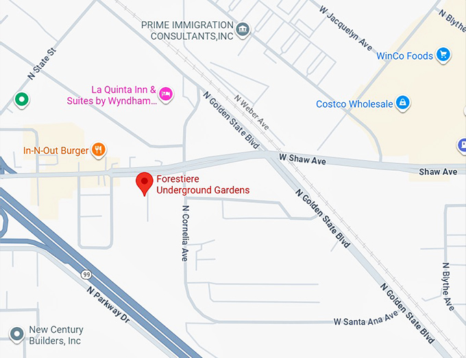 16. forestiere underground gardens map