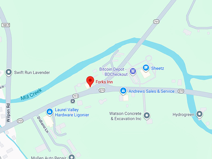 16. fork&rsquo;s inn map