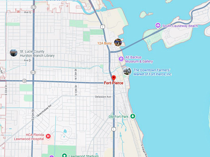16. fort pierce fl map