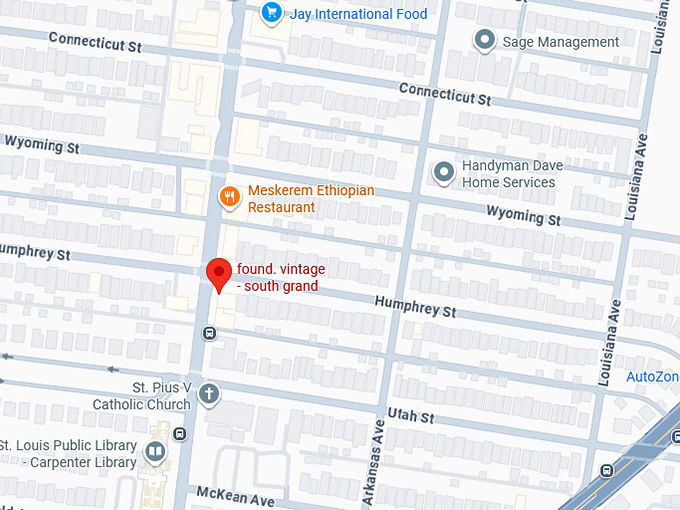 16. found vintage map