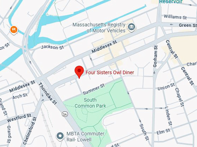 16. four sisters owl diner map