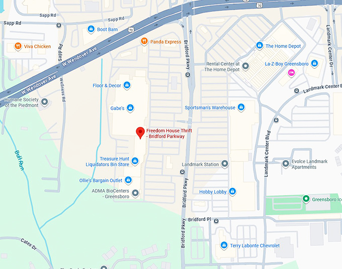 16. freedom house thrift bridford parkway map
