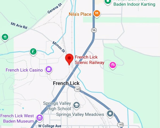 16. french lick scenic railway map