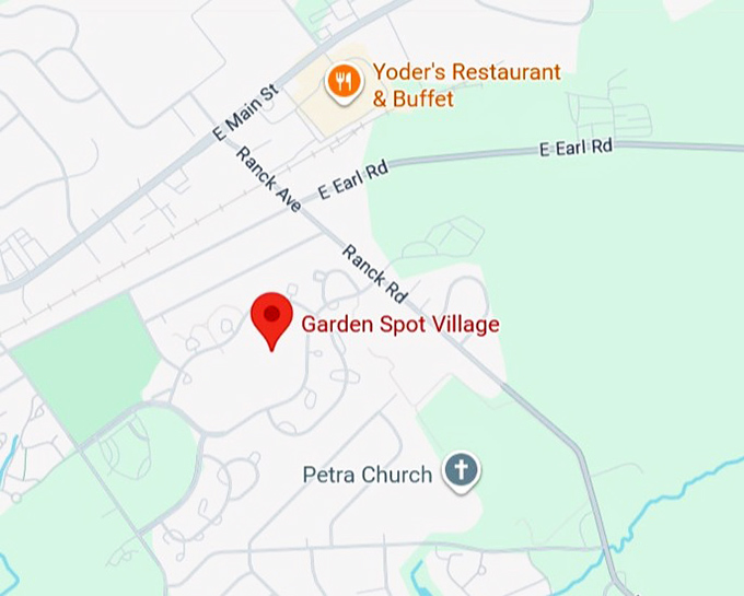 16. garden spot village map