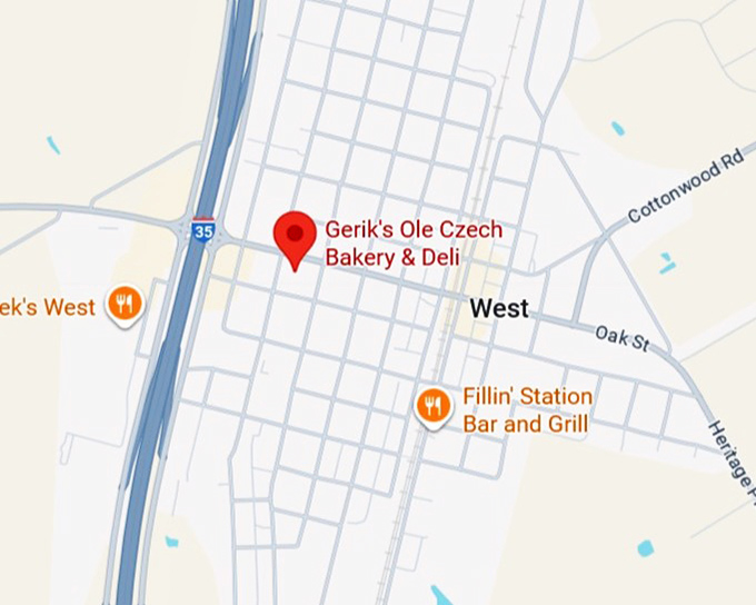 16. gerik's ole czech bakery & deli map