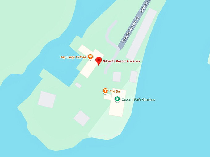 16. gilbert's resort & marina map