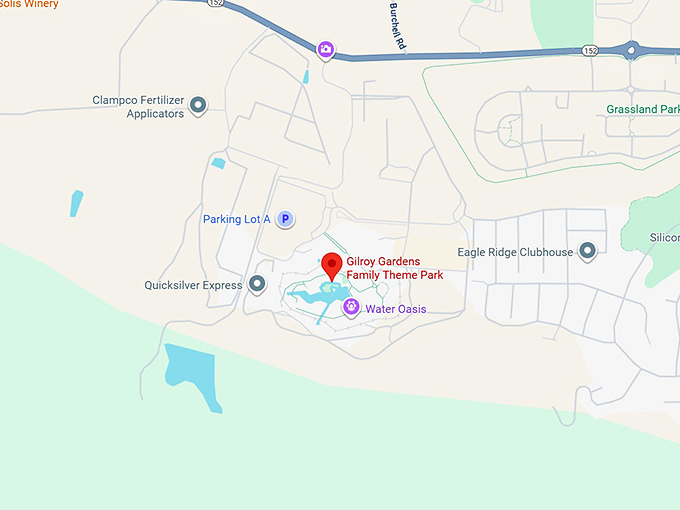 16. gilroy gardens family theme park map