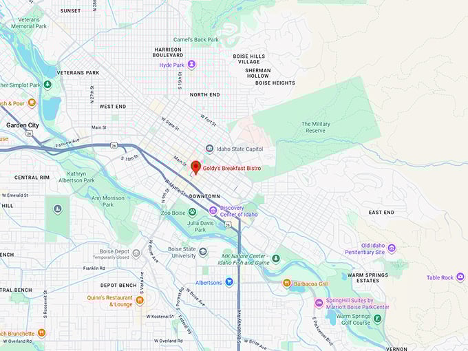 16. goldy&rsquo;s breakfast bistro map