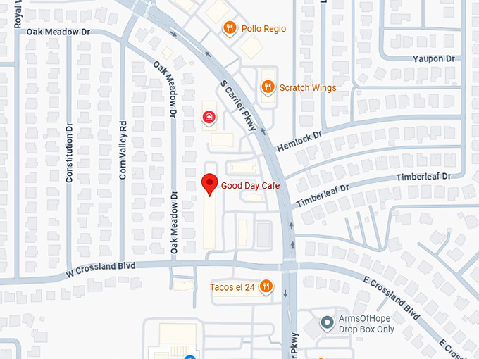 16. good day cafe map