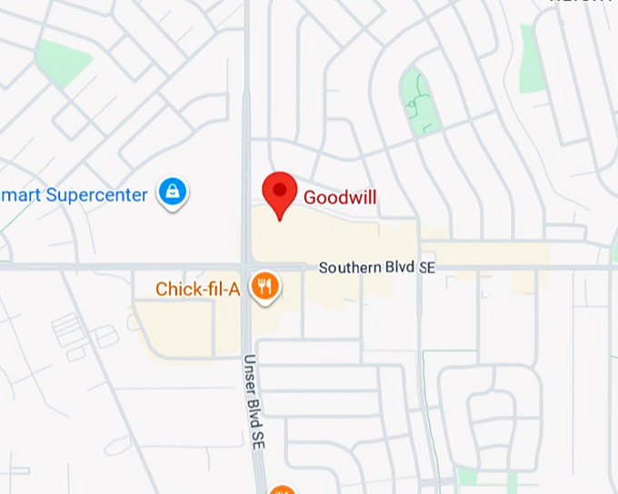 16. goodwill (2003 southern blvd se) map