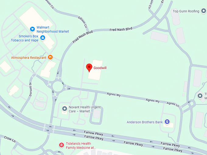 16. goodwill (2757 agnes wy) map