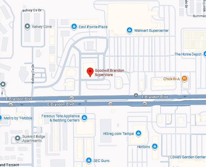 16. goodwill brandon superstore map