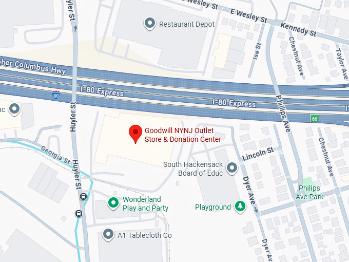 16. goodwill nynj outlet store & donation center map