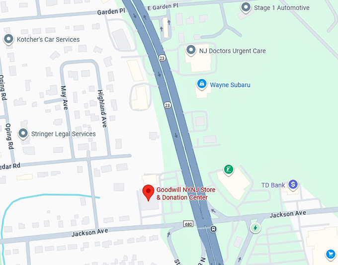 16. goodwill nynj store & donation center map