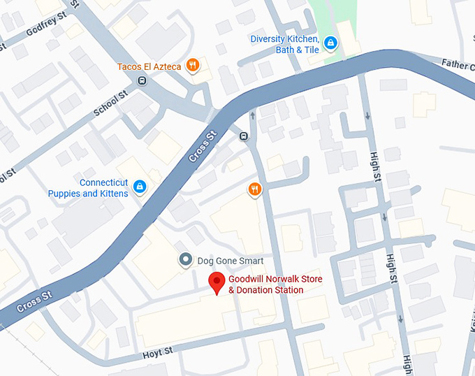 16. goodwill norwalk store & donation station map