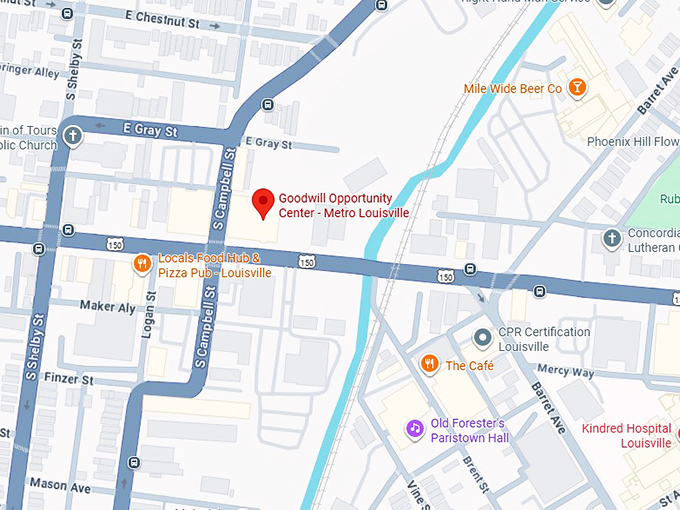 16. goodwill opportunity center metro louisville map