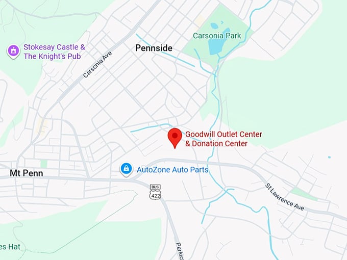 16. goodwill outlet center & donation center map