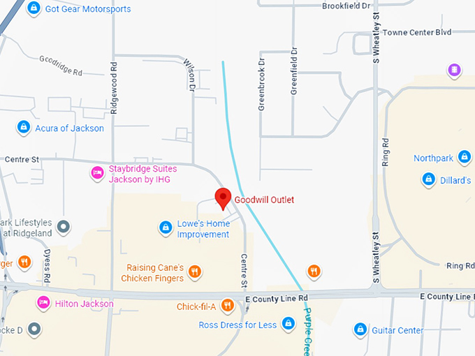 16. goodwill outlet map