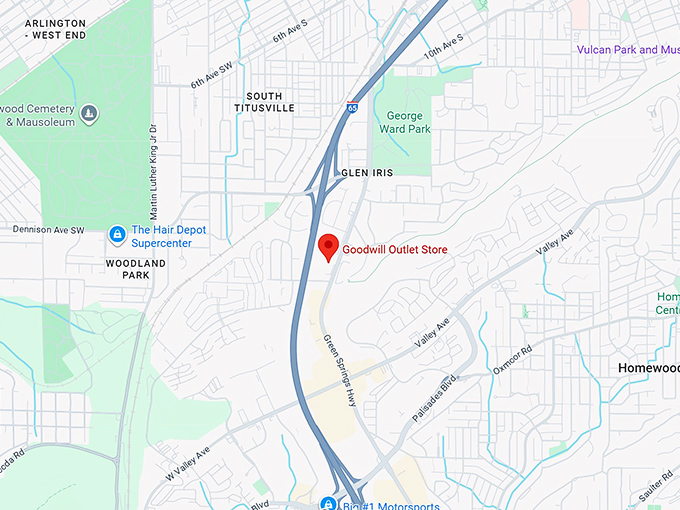 16. goodwill outlet store map