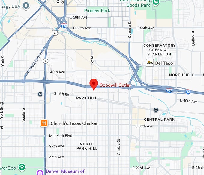 16. goodwill outlet map