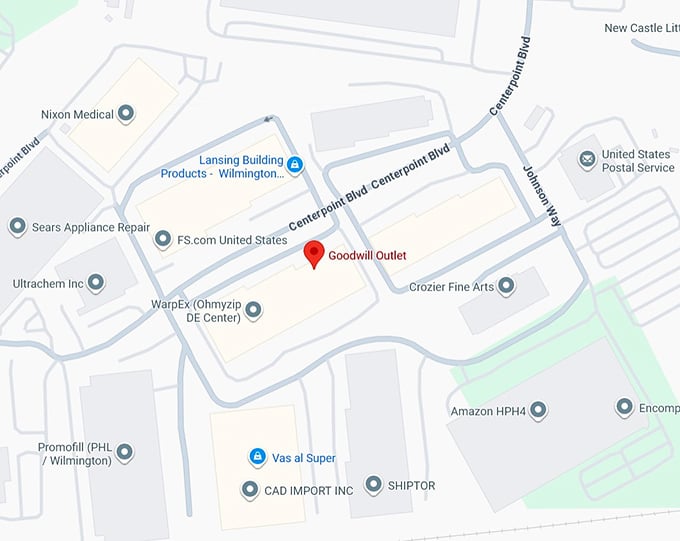 16. goodwill outlet map
