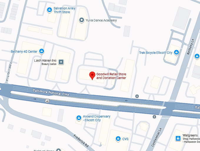 16. goodwill retail store and donation center map