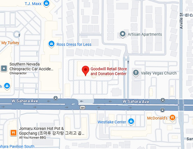 16. goodwill retail store and donation center map