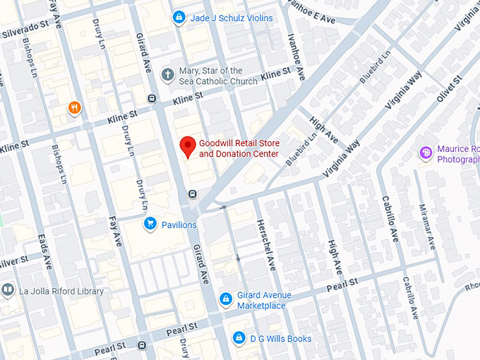 16. goodwill retail store and donation center map