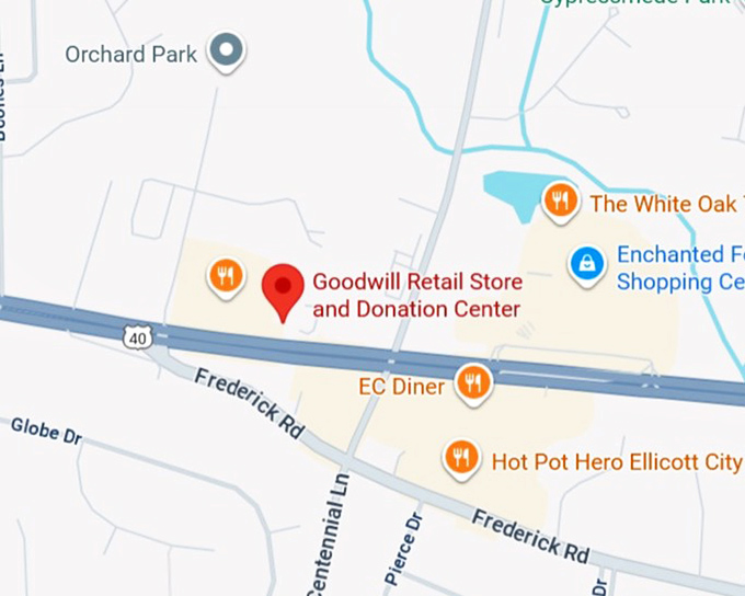 16. goodwill retail store and donation center map
