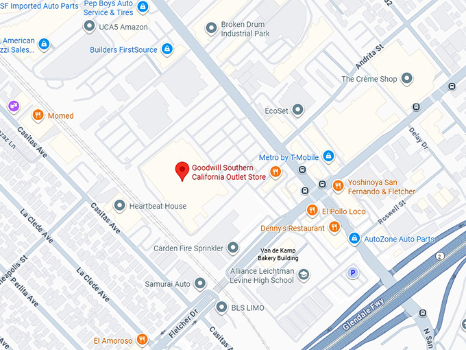 16. goodwill southern california outlet store map