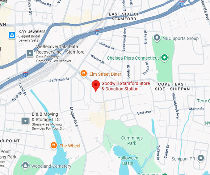 16. goodwill stamford store & donation station map