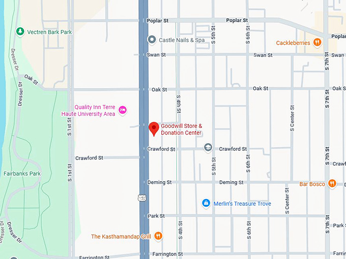 16. goodwill store & donation center (600 s 3rd st) map