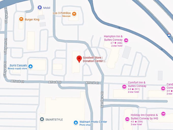 16. goodwill store donation center career & reentry services (2425 sanders st) map