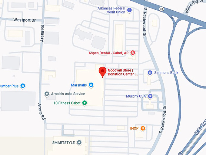 16. goodwill store donation center career services center (204 s rockwood dr) map