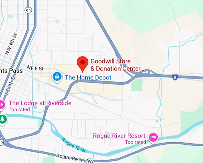 16. goodwill store & donation center grants pass (346 ne beacon dr a) map