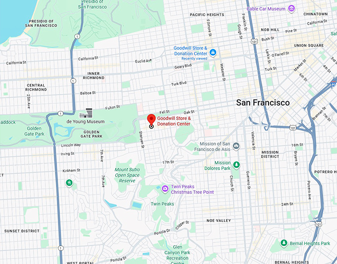 16. goodwill store & donation center map