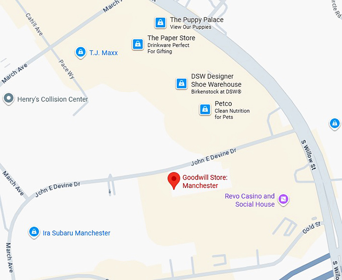 16. goodwill store manchester map