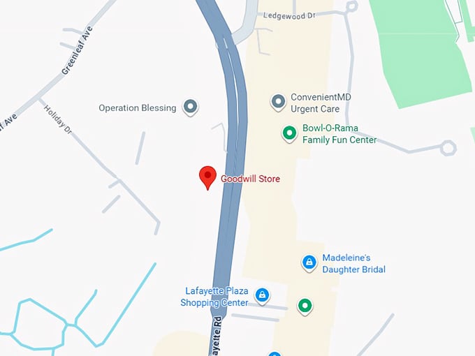16. goodwill store map