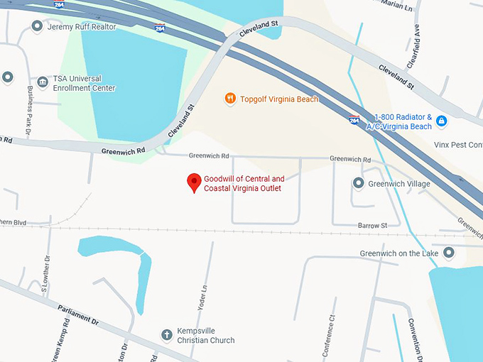 16. goodwill of central and coastal virginia outlet (5457 greenwich rd suite c) map