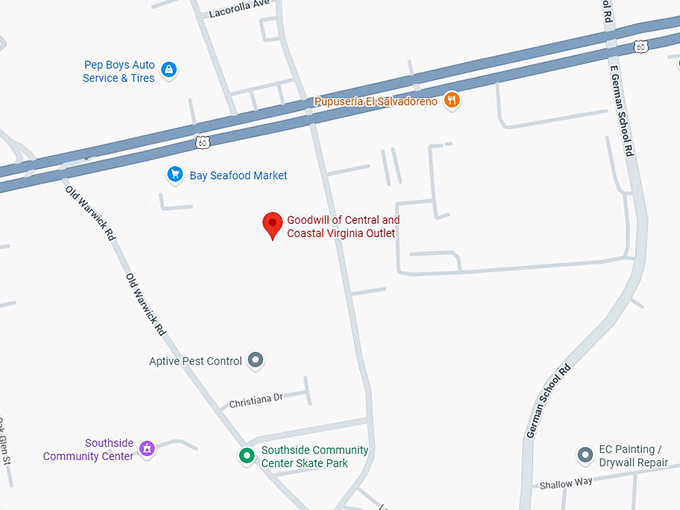 16. goodwill of central and coastal virginia outlet (6301 midlothian tpke) map