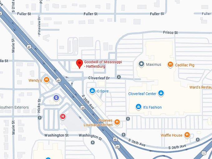 16. goodwill of mississippi hattiesburg map