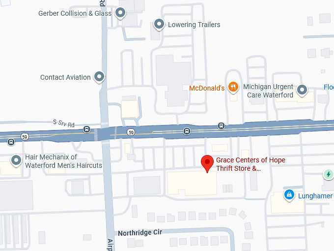 16. grace centers of hope thrift store & donation center waterford map
