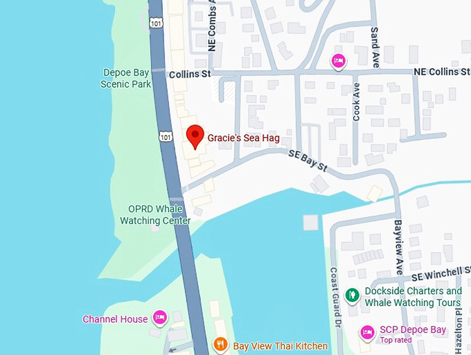 16. gracie's sea hag map