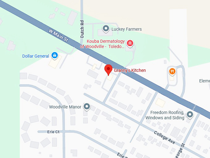 16. granny's kitchen map