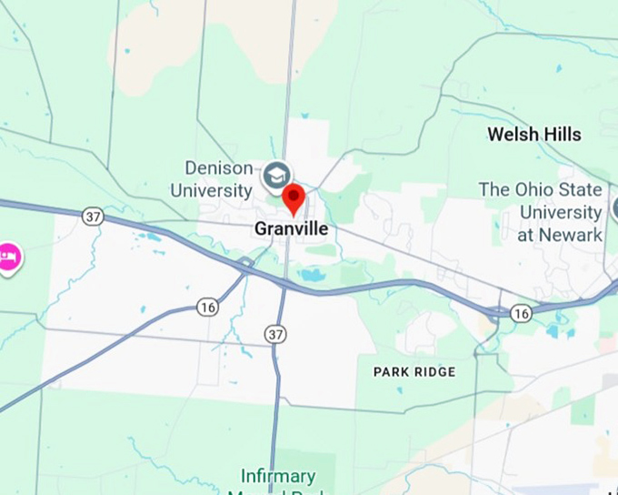 16. granville map