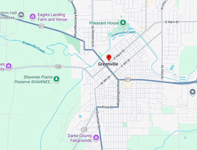 16. greenville map
