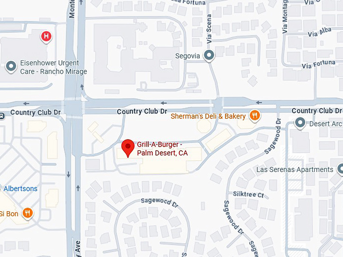 16. grill a burger palm desert, ca map