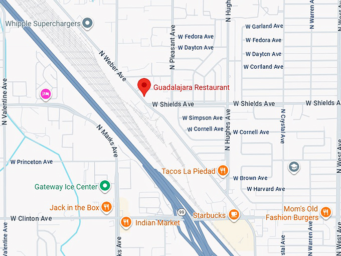 16. guadalajara restaurant map