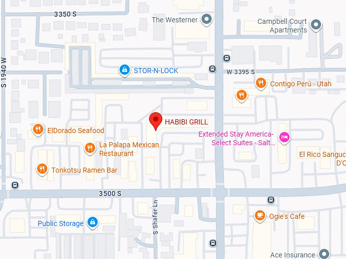 16. habibi grill map