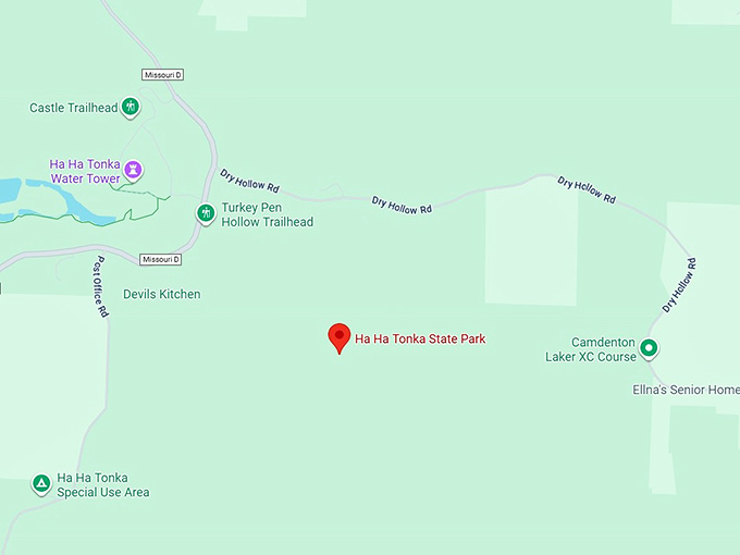 16. ha ha tonka state park map